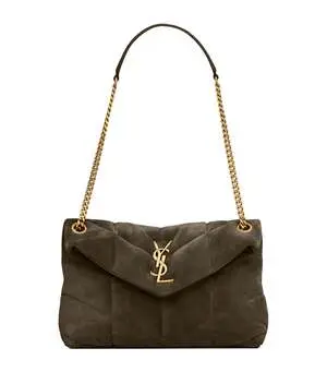 Saint Laurent Gold Tone Bags For Women