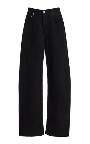 Citizens Of Humanity Ayla Rigid Natural-rise Baggy Jeans - Black