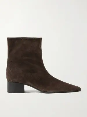 Khaite Andee Ankle Boots - Brown