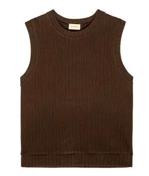 Donni. The Sweater Rib Shell