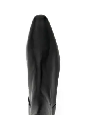 Staud 20mm Wally Flat Ankle Boots - Black