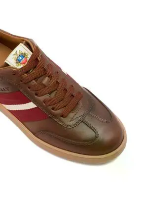 Bally Leather Sneakers - Brown
