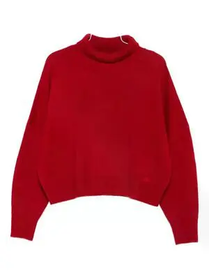 Loulou De Saison Luke Roll-neck Sweater - Red