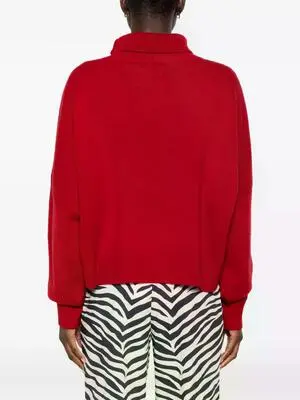 Loulou De Saison Luke Roll-neck Sweater - Red