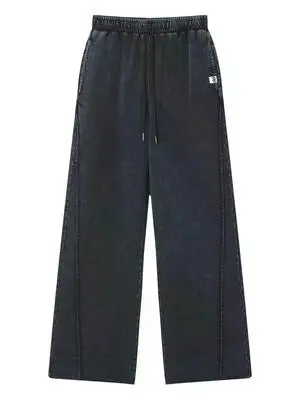 Mini Cream Elasticated Sports Pants For Women