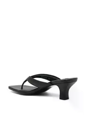 Senso 60mm Square Sandals - Black