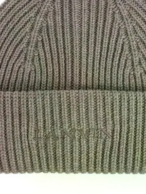 LANVIN Ribbed-knit Beanie
