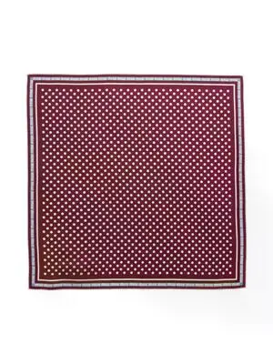 Miu Miu Silk Polka Dot-print Scarf
