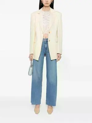 FRAME Wide Leg Jeans