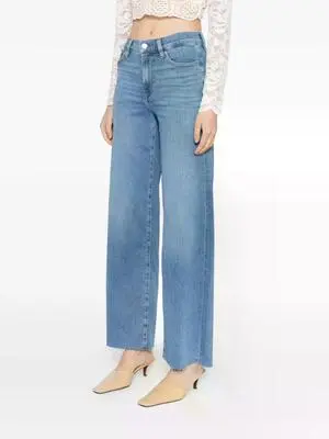 FRAME Wide Leg Jeans