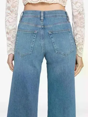 FRAME Wide Leg Jeans