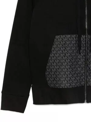 Michael Kors Monogram Hooded Jacket