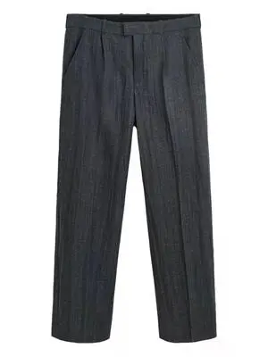 Our Legacy Textured Straight-leg Trousers
