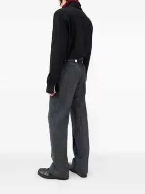 Our Legacy Textured Straight-leg Trousers
