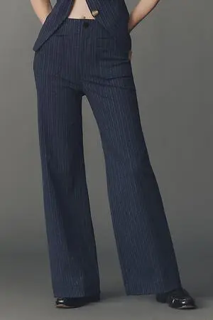 Maeve The Colette Full-length Pinstripe Pants