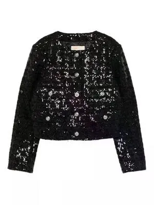 Michael Kors Sequin-embellished Tweed Jacket
