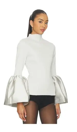 MARQUES' ALMEIDA Puff Sleeve Top
