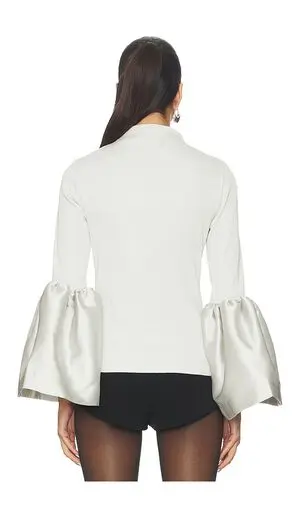 MARQUES' ALMEIDA Puff Sleeve Top