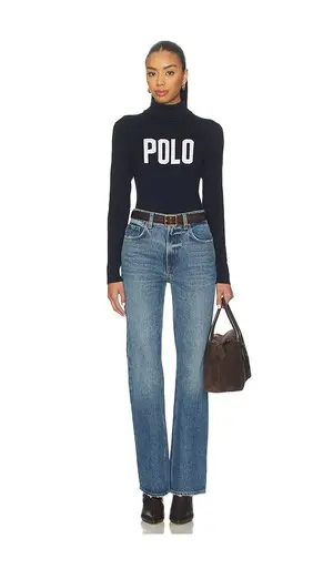 Polo Ralph Lauren Logo Turtleneck Sweater