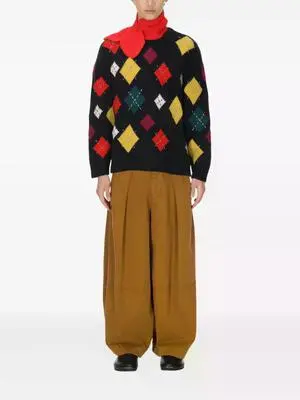 You Must Create Wide Leg Trousers - Brown