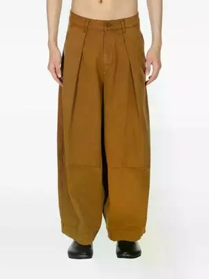 You Must Create Wide Leg Trousers - Brown