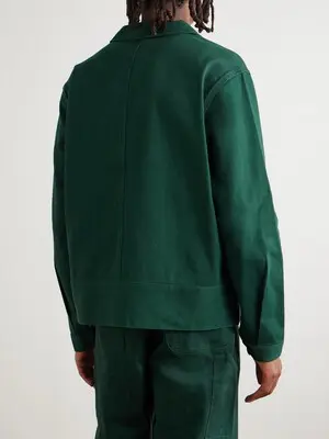 BODE Knolly Brook Cotton-twill Jacket - Green