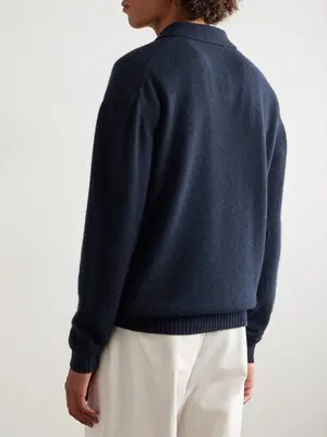 Sease Cashmere Polo Sweater