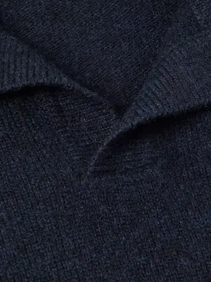 Sease Cashmere Polo Sweater