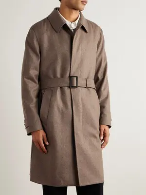 Zegna Oasi Cashmere Belted Car Coat