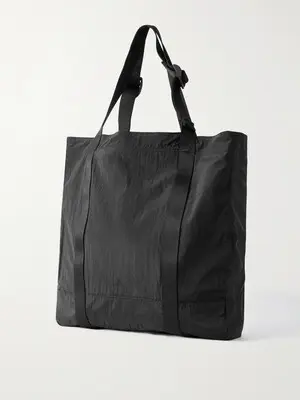 Stone Island Webbing-trimmed Recycled-shell Tote Bag