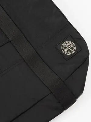 Stone Island Webbing-trimmed Recycled-shell Tote Bag