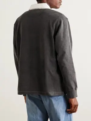 CORRIDOR Rugby Cotton-jersey Polo Shirt