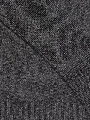 Mr P. James Cashmere Half-zip Sweater - Gray
