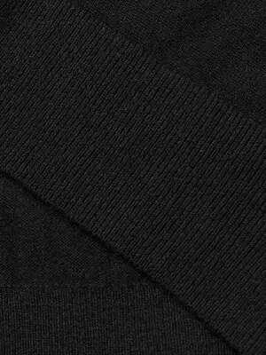 Mr P. Curtis Cashmere Sweater - Black