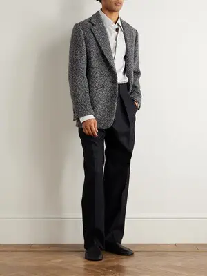 Zegna Wool And Cashmere-blend Suit Jacket