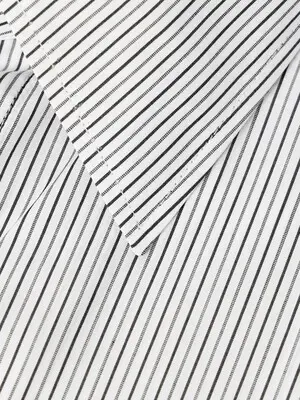 Zegna Striped Cotton Shirt - Gray