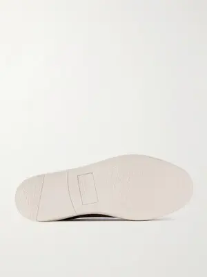 George Cleverley Jack Iii Leather Sneakers - Brown