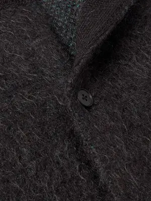 SSSTEIN Brushed-knit Cardigan