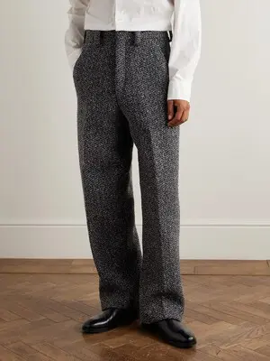 Zegna Straight-leg Wool And Cashmere-blend Suit Trousers
