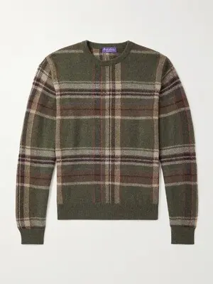 Ralph Lauren Purple Label Patterned Sweaters For Men