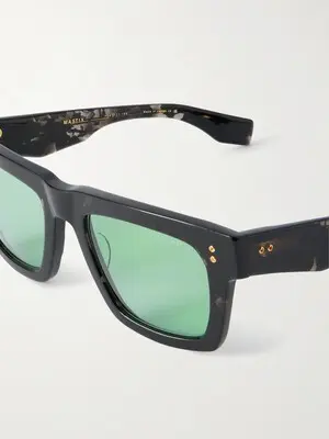 Dita Mastix Tortoiseshell Sunglasses - Black