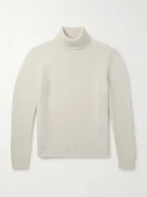 Ralph Lauren Purple Label Roll Neck Sweaters For Men