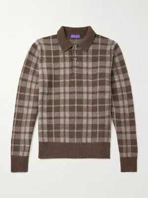 Ralph Lauren Purple Label Ribbed Polos For Men