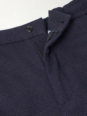 Rubinacci Straight-leg Pleated Super 130s Wool Trousers