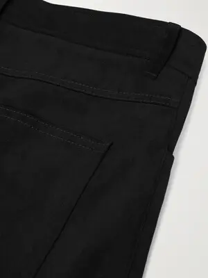 Rubinacci Straight-leg Cotton-moleskin Trousers