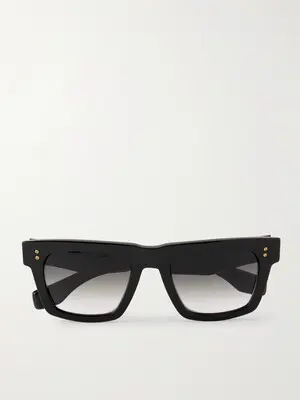 Dita Mastix Square-frame Sunglasses - Black