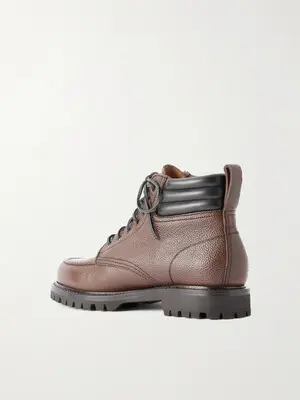 YUKETEN Salvia Full-grain Leather Boots