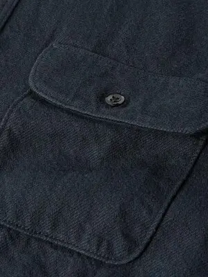 ORSLOW Organic Cotton-flannel Shirt - Blue