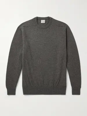 ORSLOW Wool Crewneck Sweater - Brown