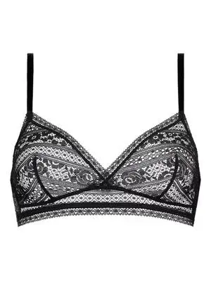 ERES Intriguée Lace Triangle Bra - Black